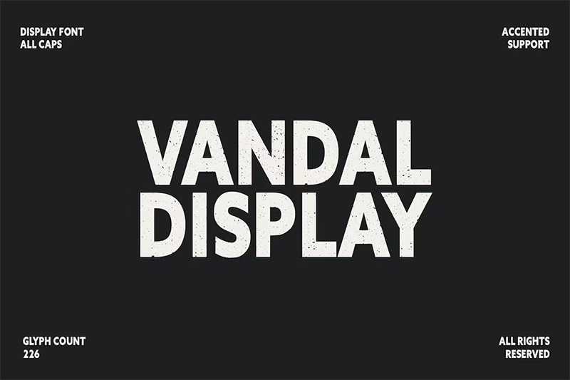 37 All Caps Fonts For Standout Text Vandelay Design