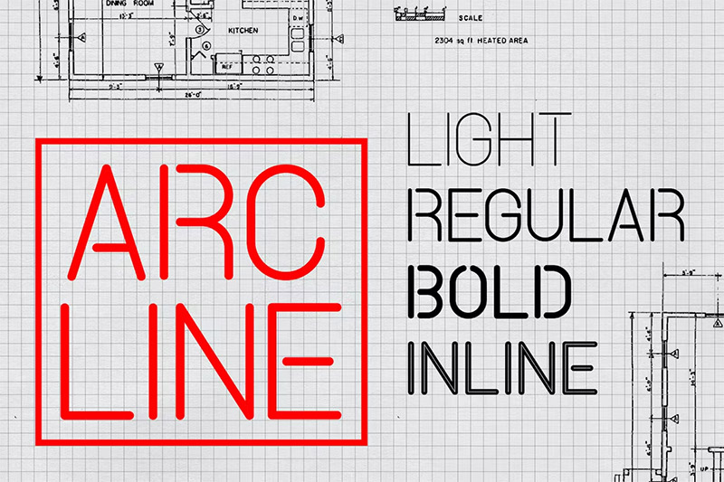 Architecture Fonts For Blueprints Drafting And Portfolios
