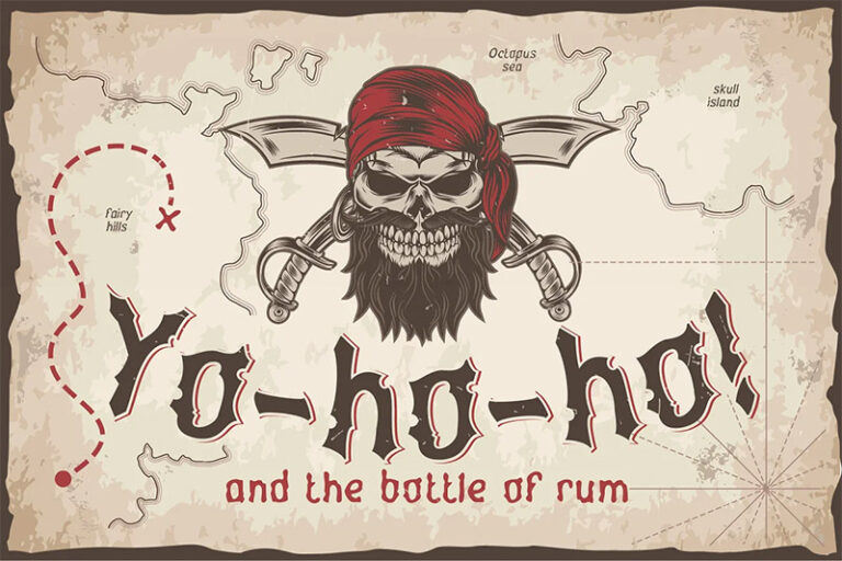 30 of the Best Pirate Fonts (Free and Premium) for Designers - Vandelay ...