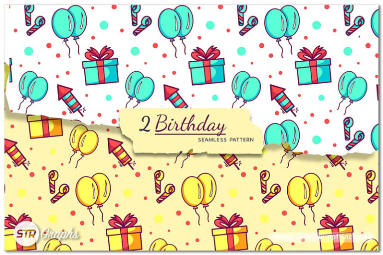40 Birthday Backgrounds (Graphics, Patterns, and Videos)