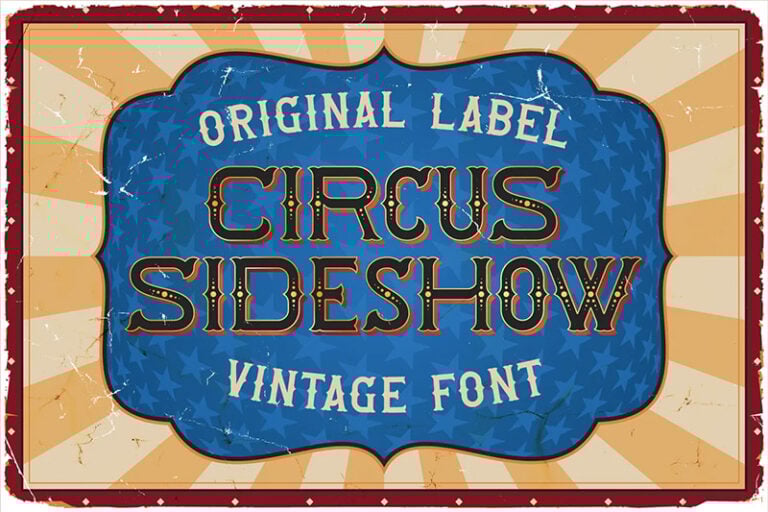 25+ of the Best Circus Fonts for Fun Designs - Vandelay Design