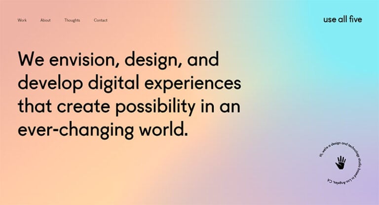 21 Beautiful Websites with Lighting Effects - Vandelay Design